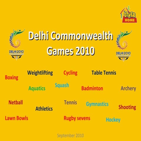 Delhi Commonwealth Games 2010 | PPT