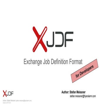 Introduction to JDF / JMF | PDF