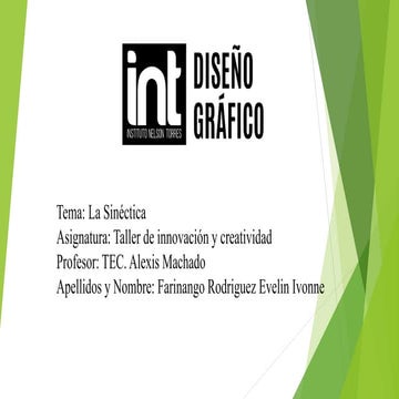 La Sinéctica | PPTX