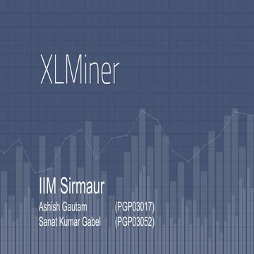 XLMiner | PPTX