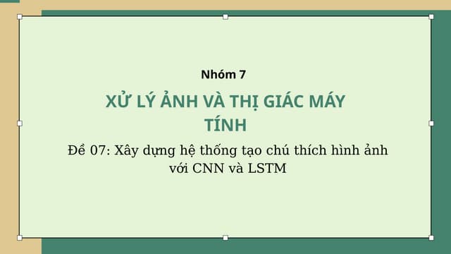 Convolutional Neural Networks Cnn Trong Deep Learningpdf