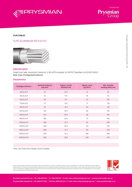 Prysmian HV Cables, Joints & Terminations - 66kV 132kV | PDF