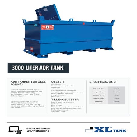 Xl tank 3000-l-adr-flyer-renderfile-170504 | PDF