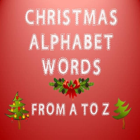 Xmas alphabet | PDF