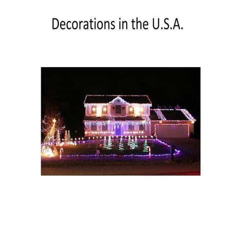 Christmas in the USA | PPT