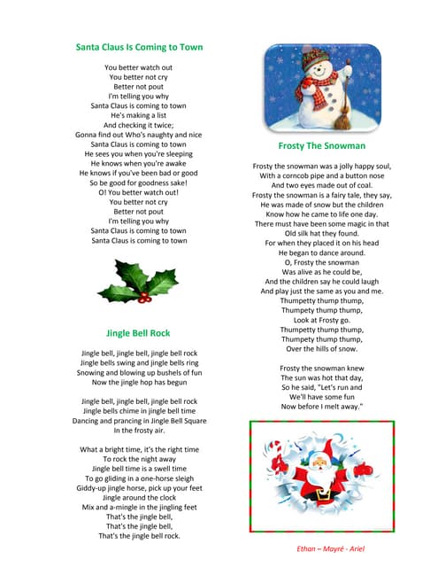 Santa Claus Is Coming To Town Lyrics