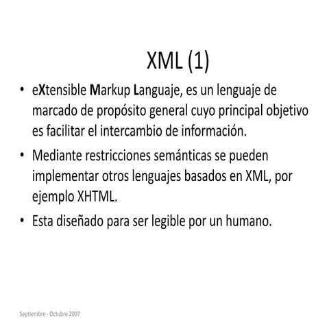 Lenguaje Xml Sintaxis Latina