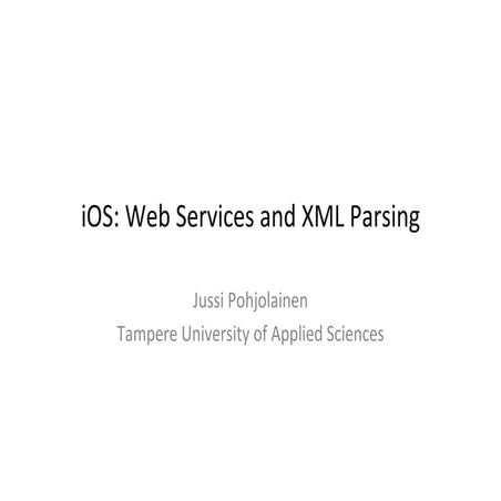 Ios Web Services And Xml Parsing Ppt 8159