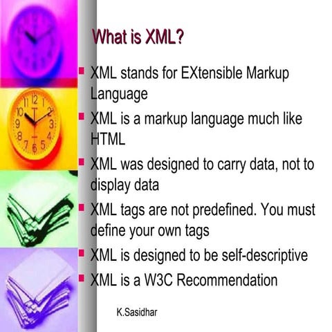 Xml sasidhar | PPT