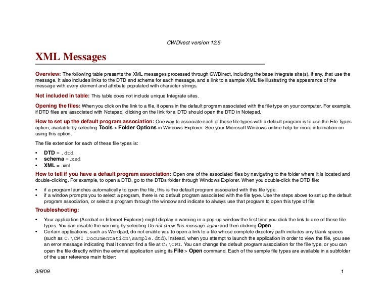 Xml Messages 6321