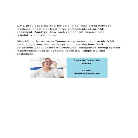 XML provides a method for data to be transferred between syst.docx