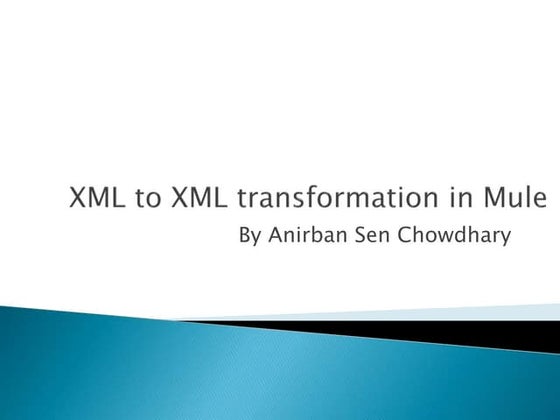 Json to json transformation in mule | PPT