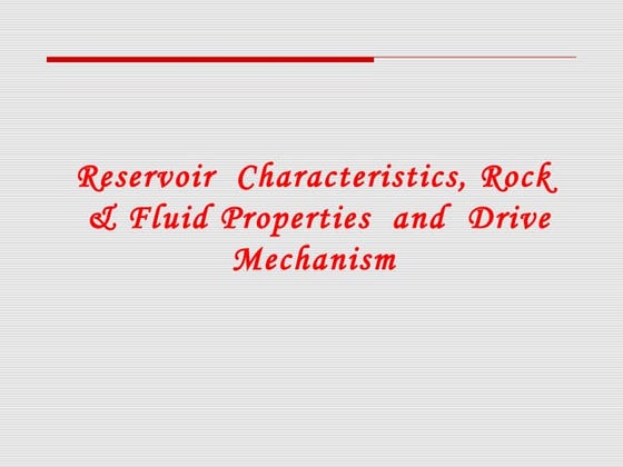4 1 reservoir-drive_mechanisms | PPT