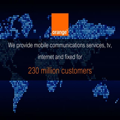 Orange GigaStudio Launch | PPTX