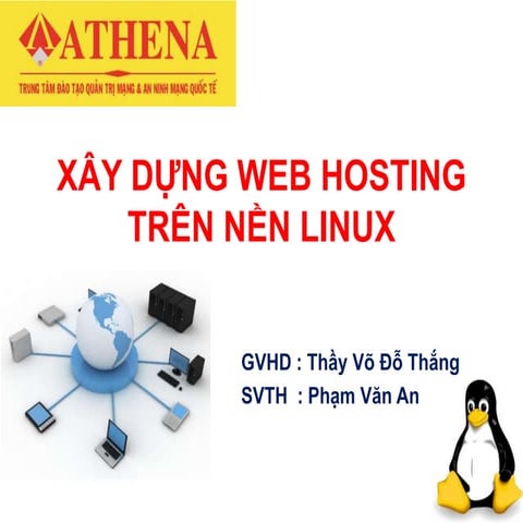 Linux web hosting (Thuyet trinh) | PPSX