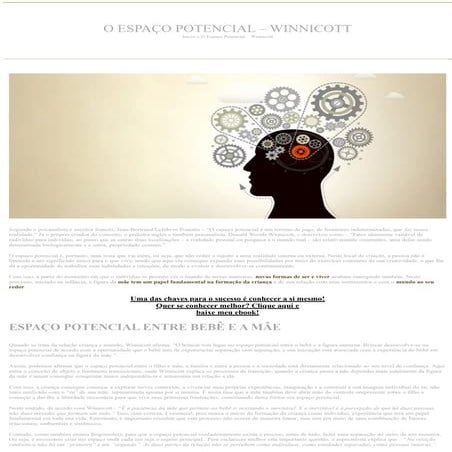 xO Espaço Potencial - Winnicott.pdf