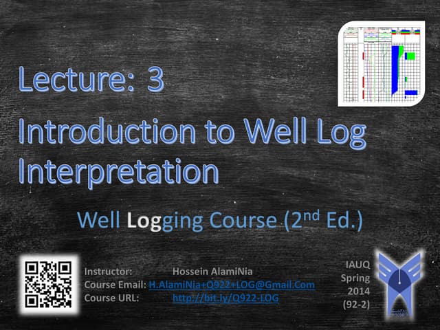 Well Logging: 01 borehole environment | PDF