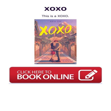 [EPUB] XOXO | PDF