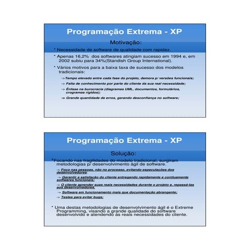 XP - Extreme Programming | PDF