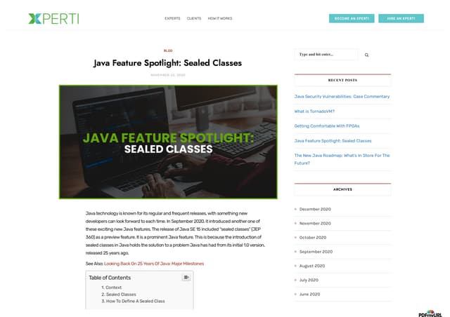 Java Feature Spotlight: Sealed Classes | PPT Java Feature Spotlight: Sealed Classes | PPT