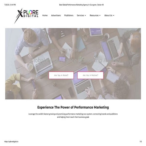 xplore digital - Global Performance Marketing Agency | PPT