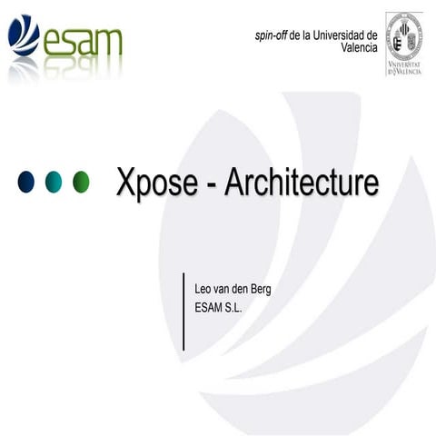 Xpose architecture | PPT