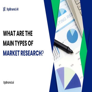 What are the Main Types of Market Research | PPTX