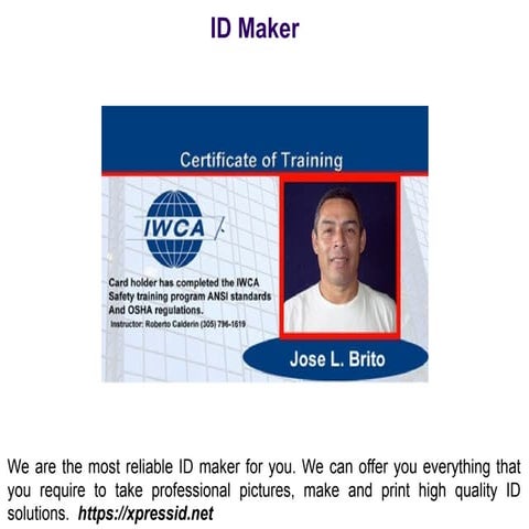 ID Maker | PPT