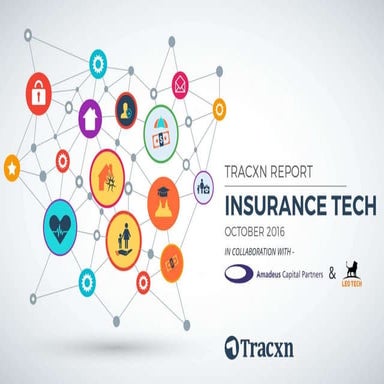 Tracxn Research — Insurance Tech Landscape, October 2016 | PDF ...