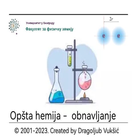 Opšta hemija | PDF