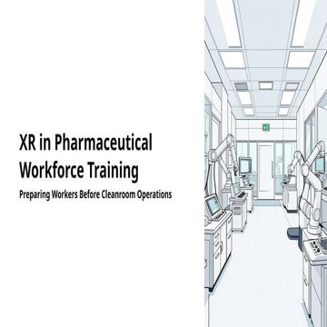 Workforce Training in Pharmaceutical Manufacturing | PPTX