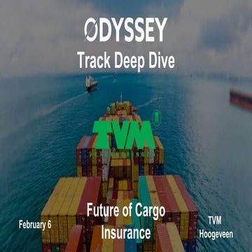 TVM Odyssey Track Deep Dive Presentation | PPTX