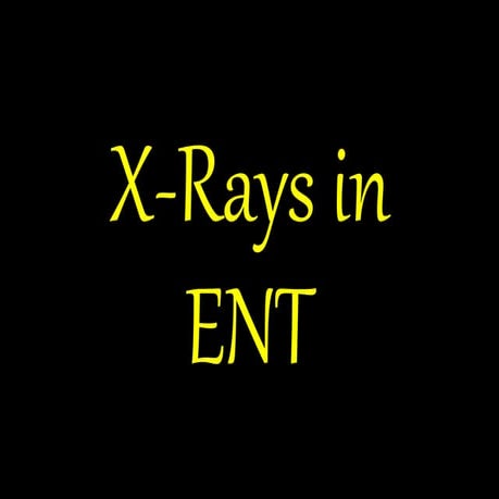 X Rays In Ent Anomaly Detection In Chest X Rays Based On