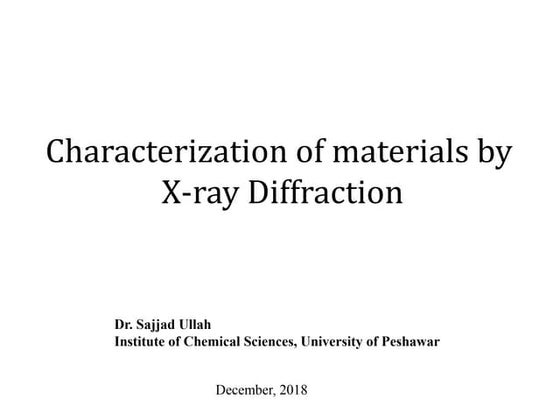 Optical band gap measurement by diffuse reflectance spectroscopy (drs) | PDF | Chemistry | Science