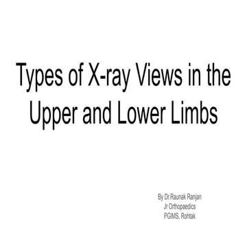 X ray views of shoulder joint and related structures | PPTX