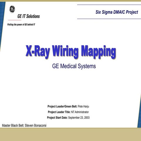 X Ray Wiring Map Six Sigma Case Study | PDF