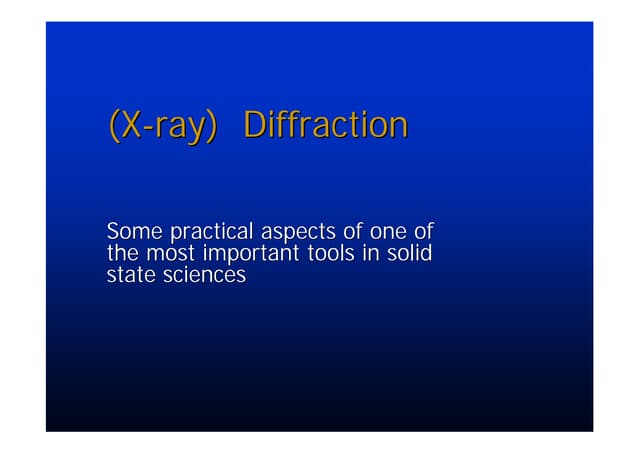 Leybold X-ray Experiment Hannah Currivan | PDF