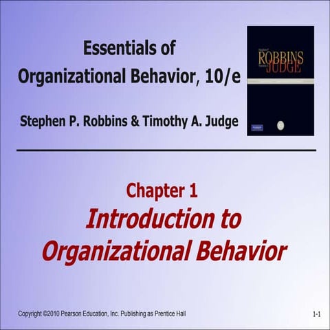 introduction to organiazational behaviour for manament students (1).ppt