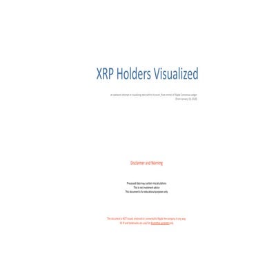 XRP Holders Visualized (v.January 2018) | PPT