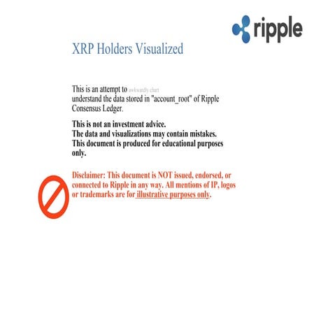 XRP Holders Visualized | PDF | Stocks and Bonds | Personal Investing