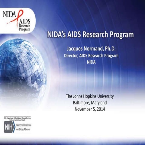NIDA's AIDS Research Program | PPT