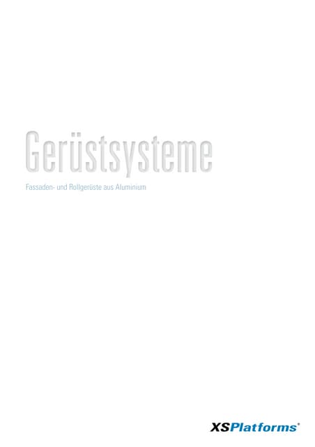 XSPlatforms' Fall protection (English)