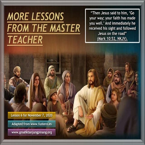 Sabbath school lesson_6_4th_quarter_2020 | PPT