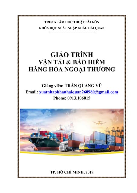 Thời hạn trách nhiệm của người vận tải công ước Brussel 1924.docx