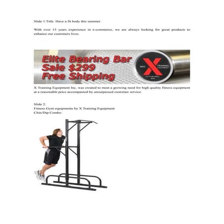 Xtraining | DOC