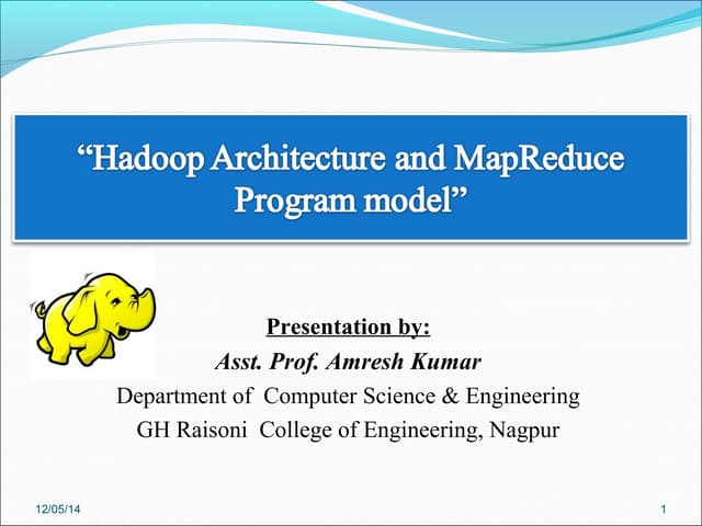Hadoop And Mapreduce Ppt 7407