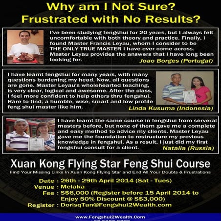 Xuan Kong Flying Star Feng Shui Course | PDF
