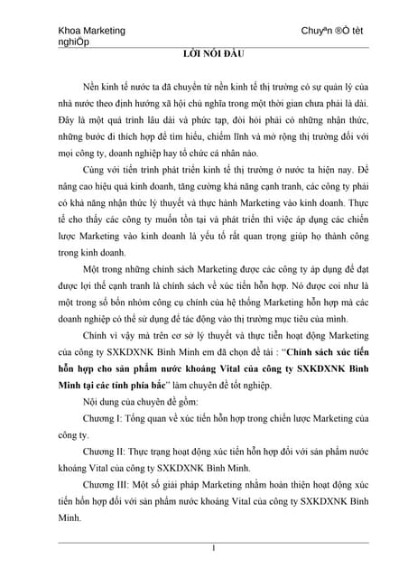 BÀI GIẢNG TRUYỀN THÔNG MARKETING TÍCH HỢP | PDF