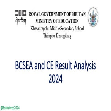 X VIII VI Result analysis KMSS Report 2024 | PPTX