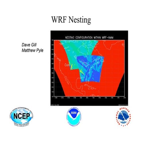Xvii samet dr. yoshihiro yamazake [mini-curso 6ª -feira] 3 wrf-nesting ...